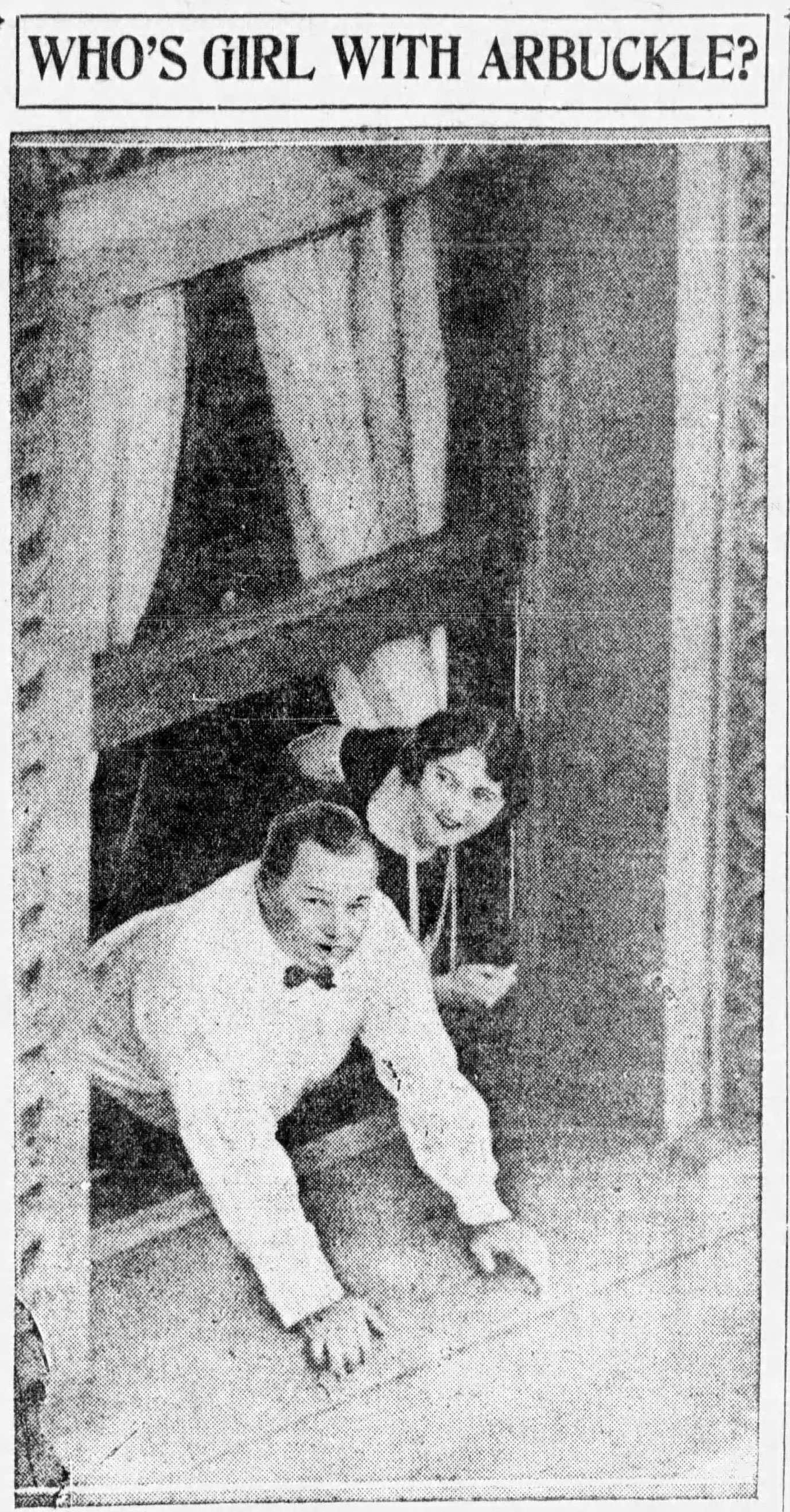 The woman in the window | Spite Work: The Trials of Virginia Rappe and ...