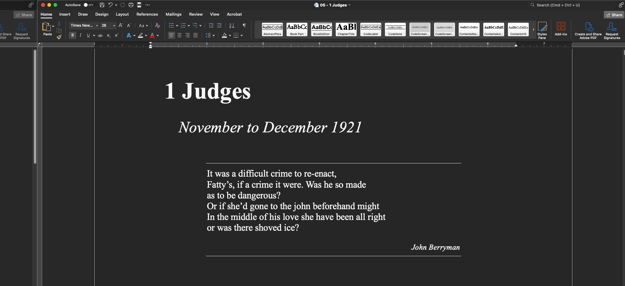Update about our work in progress | Spite Work: The Trials of Virginia ...