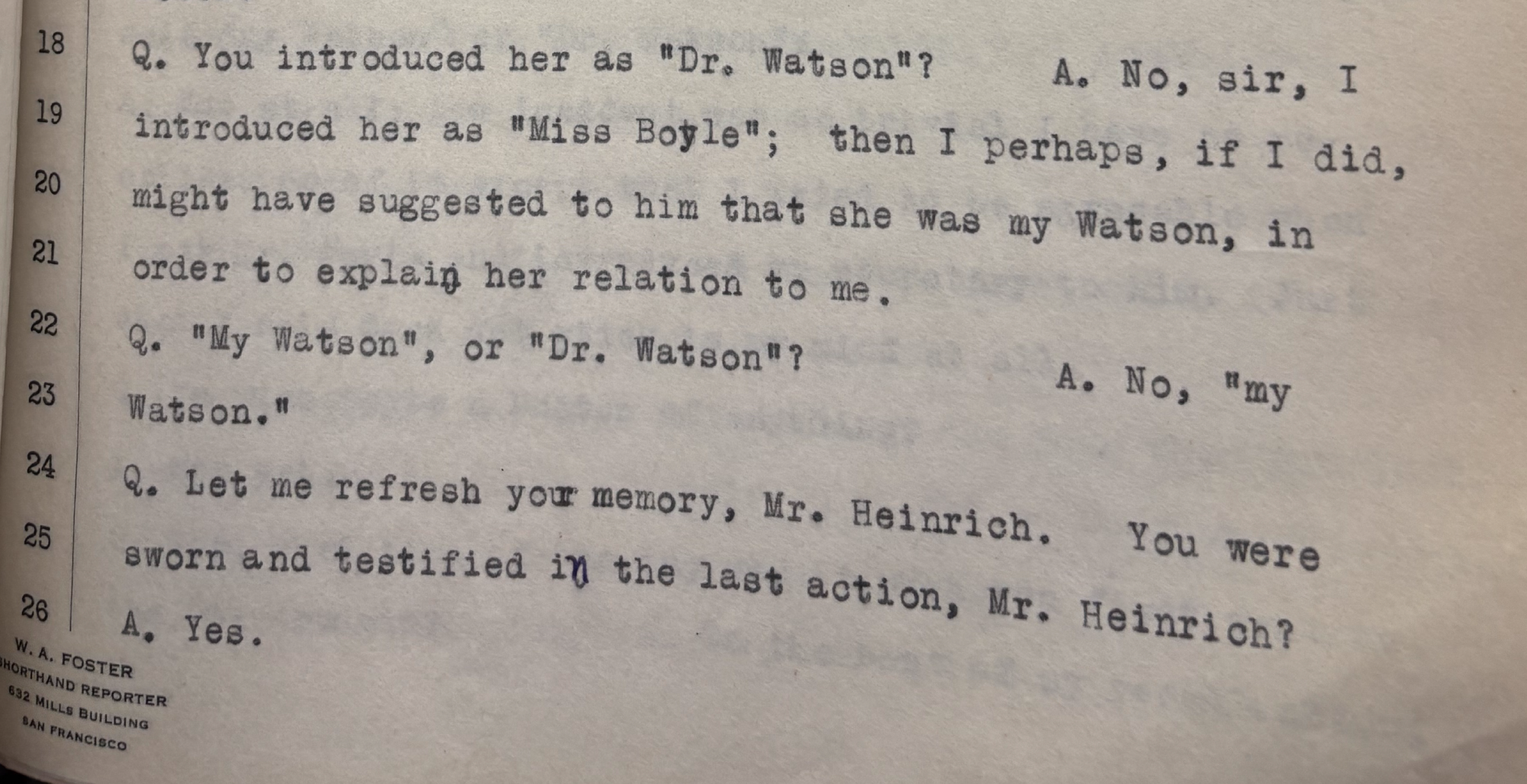 Developing a few latent impressions: another note on E. O. Heinrich’s ...